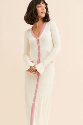 Button Up Midi Sweater Dress | Nuuly