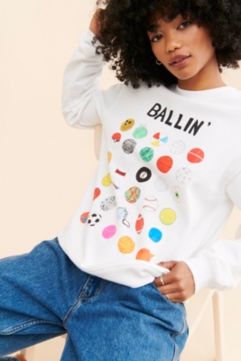 Ballin' Graphic Sweatshirt | Nuuly