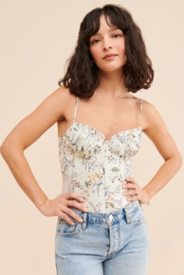 Mindy Printed Bodysuit | Nuuly