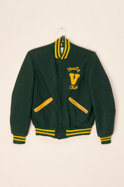 Vintage Green Varsity Jacket | Nuuly