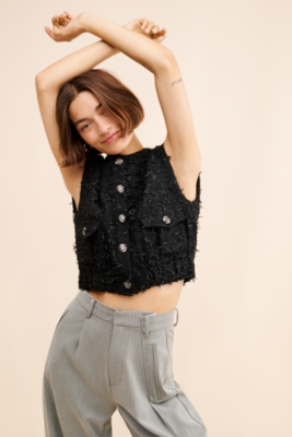 Pedrine Wool Blend Vest | Nuuly