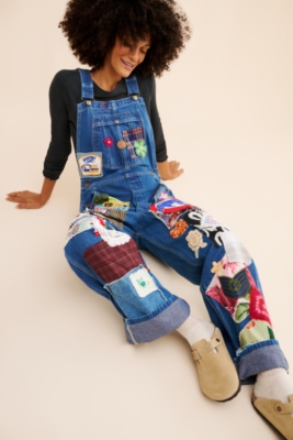 Eclectic Patches Overalls | Nuuly