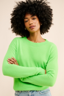Pop Color Cashmere Sweater | Nuuly