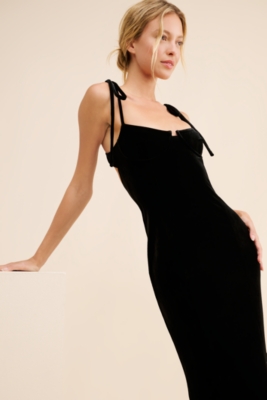Velvet Bra Maxi Dress | Nuuly