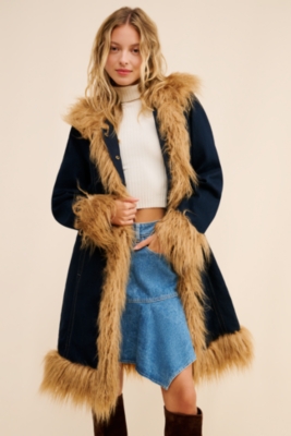 Brandy Denim Longline Jacket | Nuuly