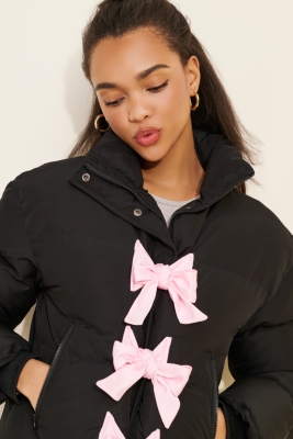 Wrapped With A Bow Puffer Jacket | Nuuly