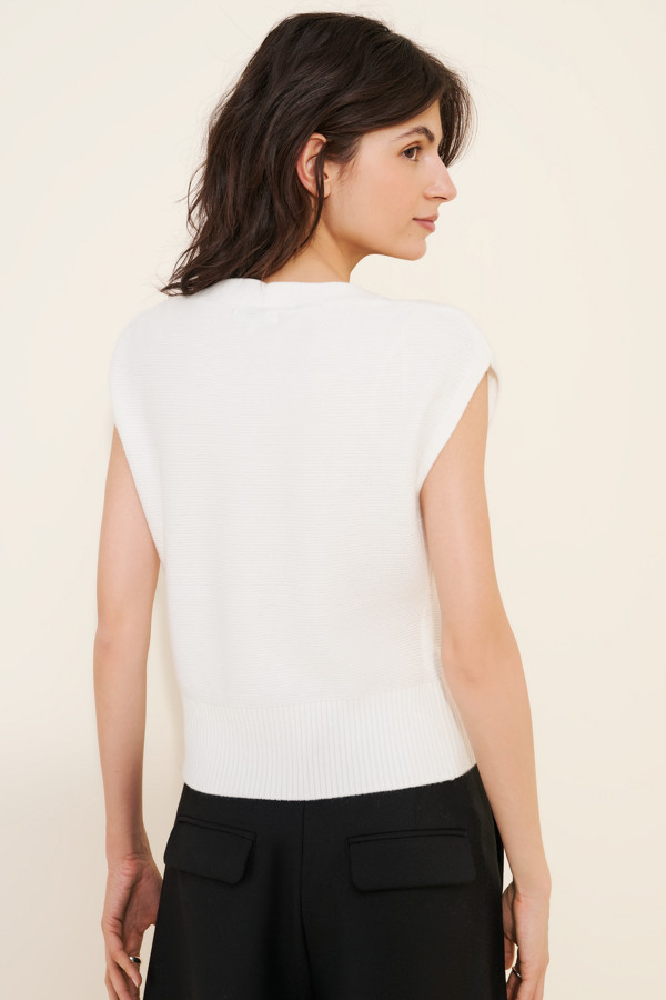 Jayda Double Breasted Sweater Vest | Nuuly Jayda Double Breasted Sweater Vest | Nuuly