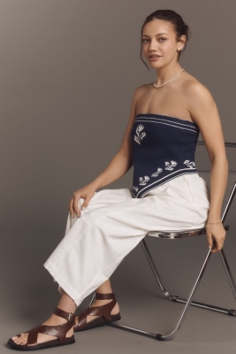 The Adaptive Izzie Relaxed Pull-On Barrel Pants: T | Nuuly