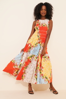 Drop Waist Smock Maxi Dress | Nuuly