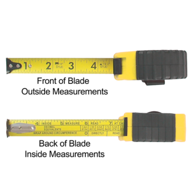 12' Long Tape Measure - Measuring Tapes | Rowley