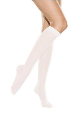 Therafirm light support women's knee-high stockings.