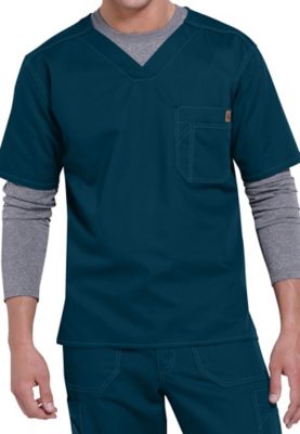 Carhartt RipStop Men's Ultility V-Neck Scrub Tops | Scrubs & Beyond