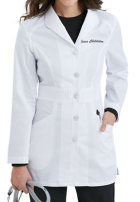 Landau Smart Stretch Signature Mid-length Lab Coats | Scrubs & Beyond