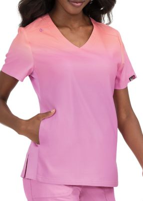 Koi Lite Reform Ombre V-Neck Scrub Tops | Scrubs & Beyond