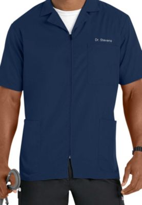 Cherokee Workwear Men's Zip Front Scrub Jacket | Scrubs & Beyond