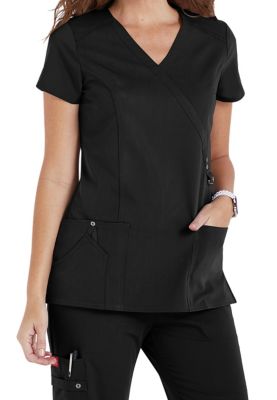 Dickies Xtreme Stretch Mock Wrap Scrub Tops | Scrubs & Beyond