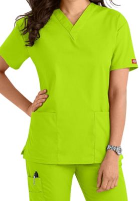 Dickies Eds Signature V Neck Scrub Tops Scrubs And Beyond