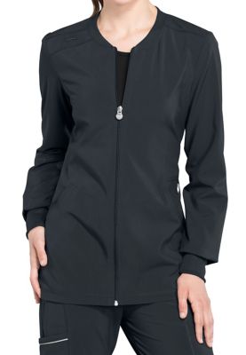 Infinity By Cherokee Zip Front Scrub Jackets With Certainty | Scrubs ...