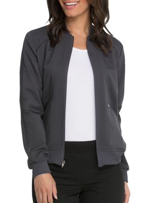 Dickies Balance Zip Front Warm Up Scrub Jacket | Scrubs & Beyond