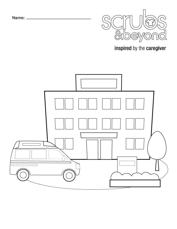 Coloring Pages | Scrubs and Beyond
