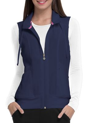 HeartSoul Break Free Full Zip Scrub Vests | Scrubs & Beyond