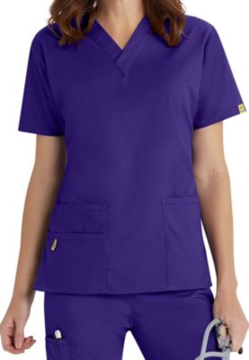 WonderWink Origins Bravo V-Neck Scrub Tops | Scrubs & Beyond
