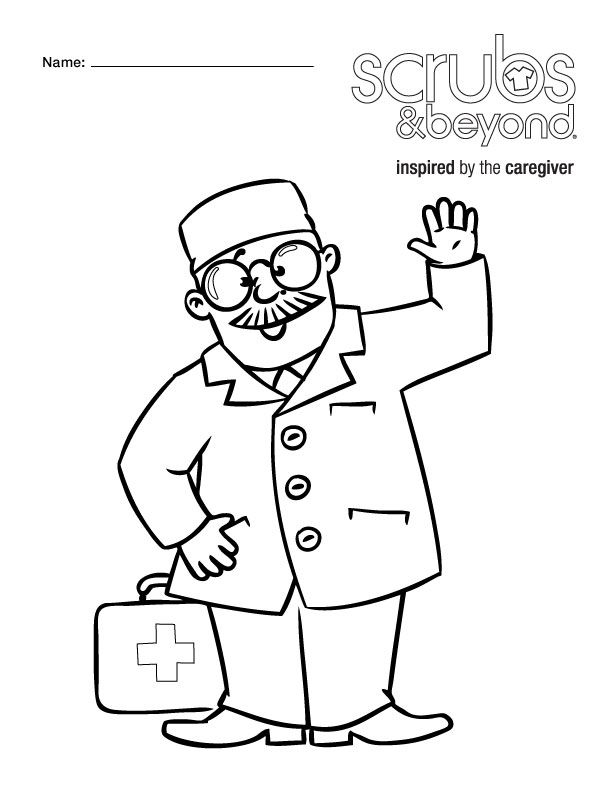 Coloring Pages | Scrubs and Beyond