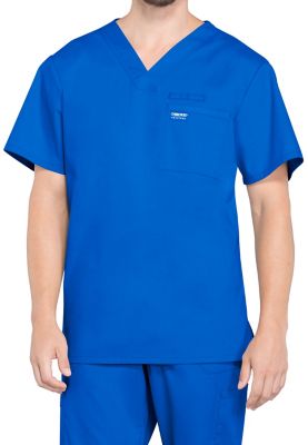 Cherokee Workwear Professionals Men's One Pocket V-Neck Scrub Tops ...