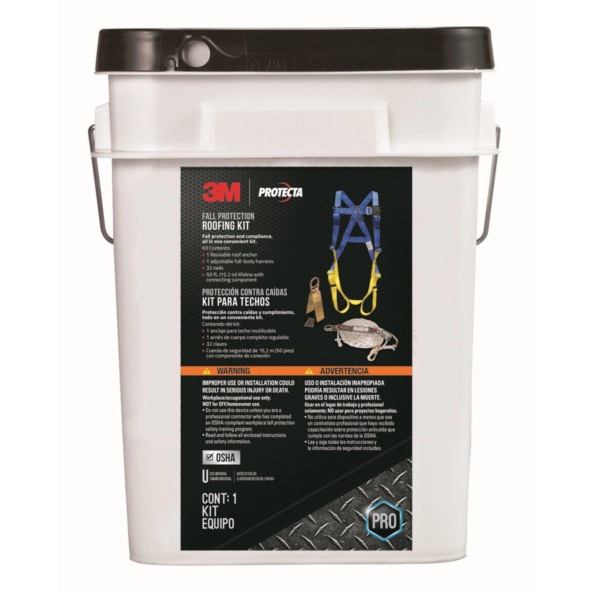3M PROTECTA Compliance in a Can Roofer's Fall Protection Kit
