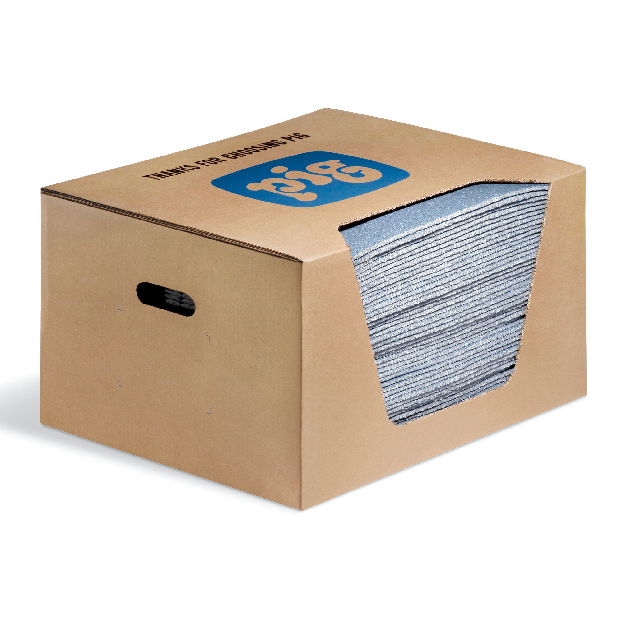 Pig Blue Absorbent Mat Pad in Dispenser Box | Sherwin-Williams