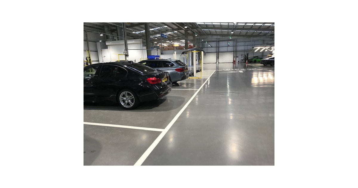 BMW Distributionscenter med FasTop SL45 | Sherwin-Williams