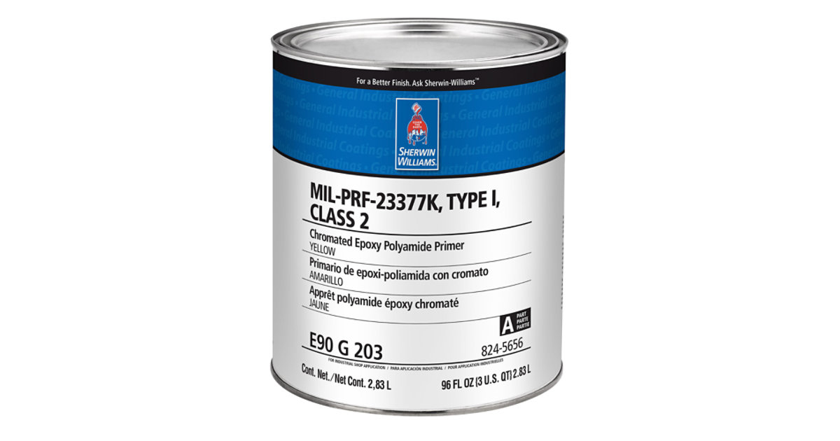 MIL-PRF-23377K, Class C2, 2K High-Solids Epoxy Primer