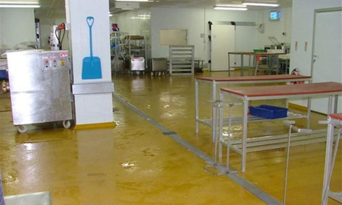 FasTop PU Floor Screed Meat Factory Solution | Sherwin-Williams