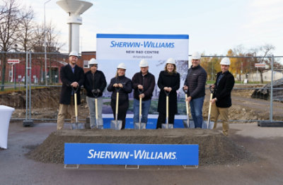Sherwin-Williams tar det första spadtaget för nytt forsknings- och ...