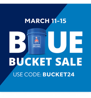 Blue Bucket Sale | Sherwin-Williams