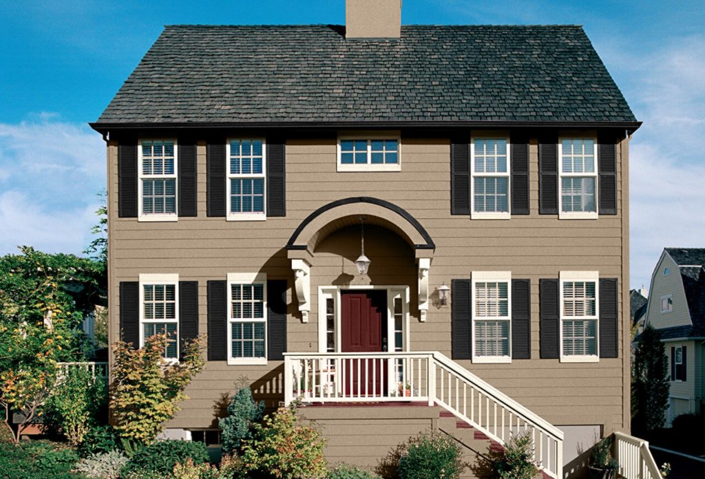 Craftsman Exterior Paint Color Combinations The Most Popular House