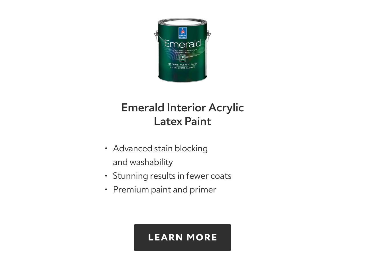 Pintura Esmeralda Sherwin Williams Emerald® Designer Edition™: Form