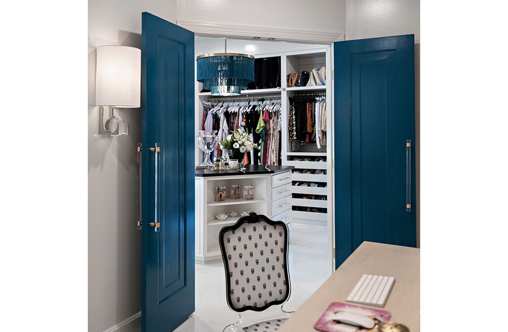 Design Your Own Closets Color Trending Now: Two Tone Custom Closet