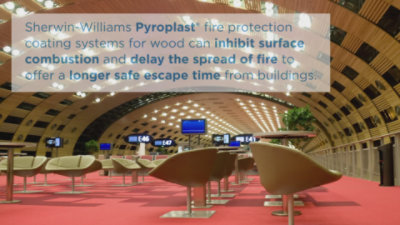 Pyroplast® Wood Passive Fire Protection | Sherwin-Williams