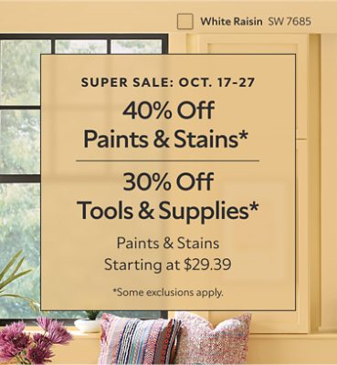 Super Sale | Sherwin-Williams