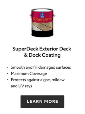 Shop Deck Stains and Supplies | Sherwin-Williams