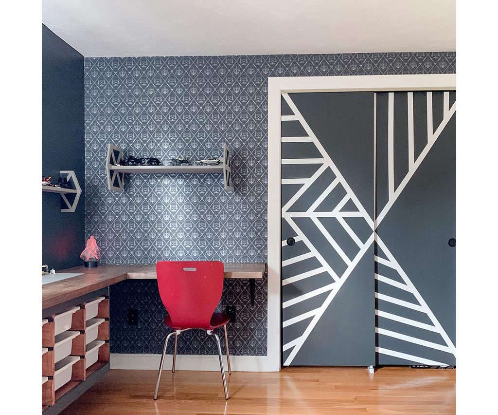 Sherwin Williams Wallpaper Patterns Geometric Pastel Peel & Stick