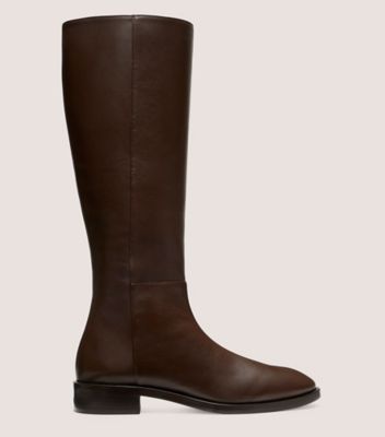 Stuart Weitzman Keelan Zip Boot The Sw Outlet In Walnut Brown | ModeSens