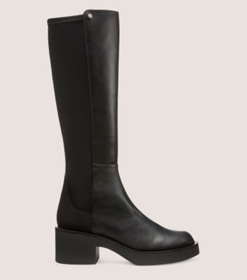Stuart Weitzman Gotham Knee-high Boot The Sw Outlet In Black | ModeSens