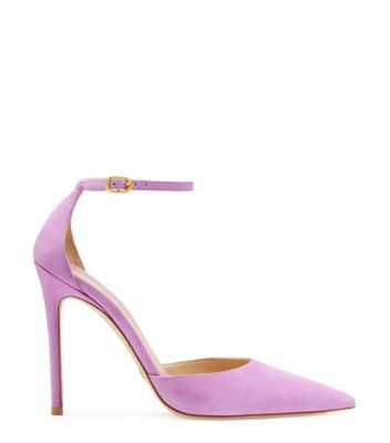 Stuart Weitzman Stuart 100 Strap Pump The Sw Outlet In Amatista Light ...